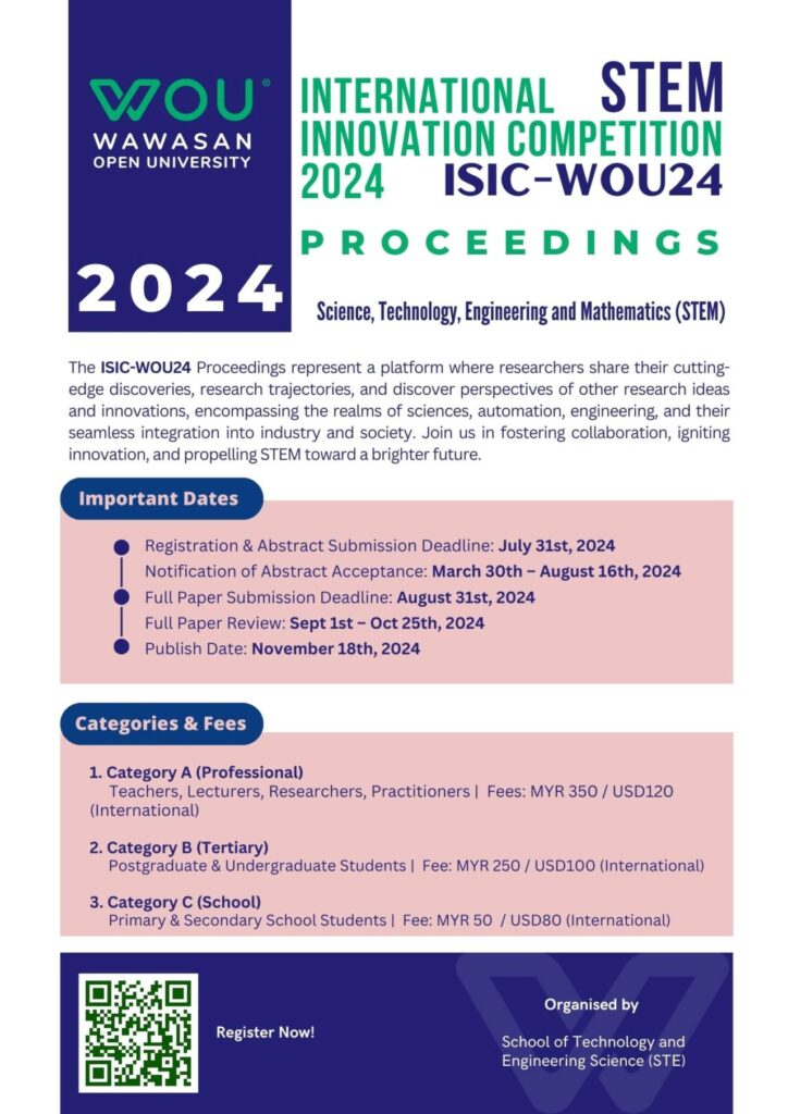 International STEM Innovation Competition 2024 – Technological ...