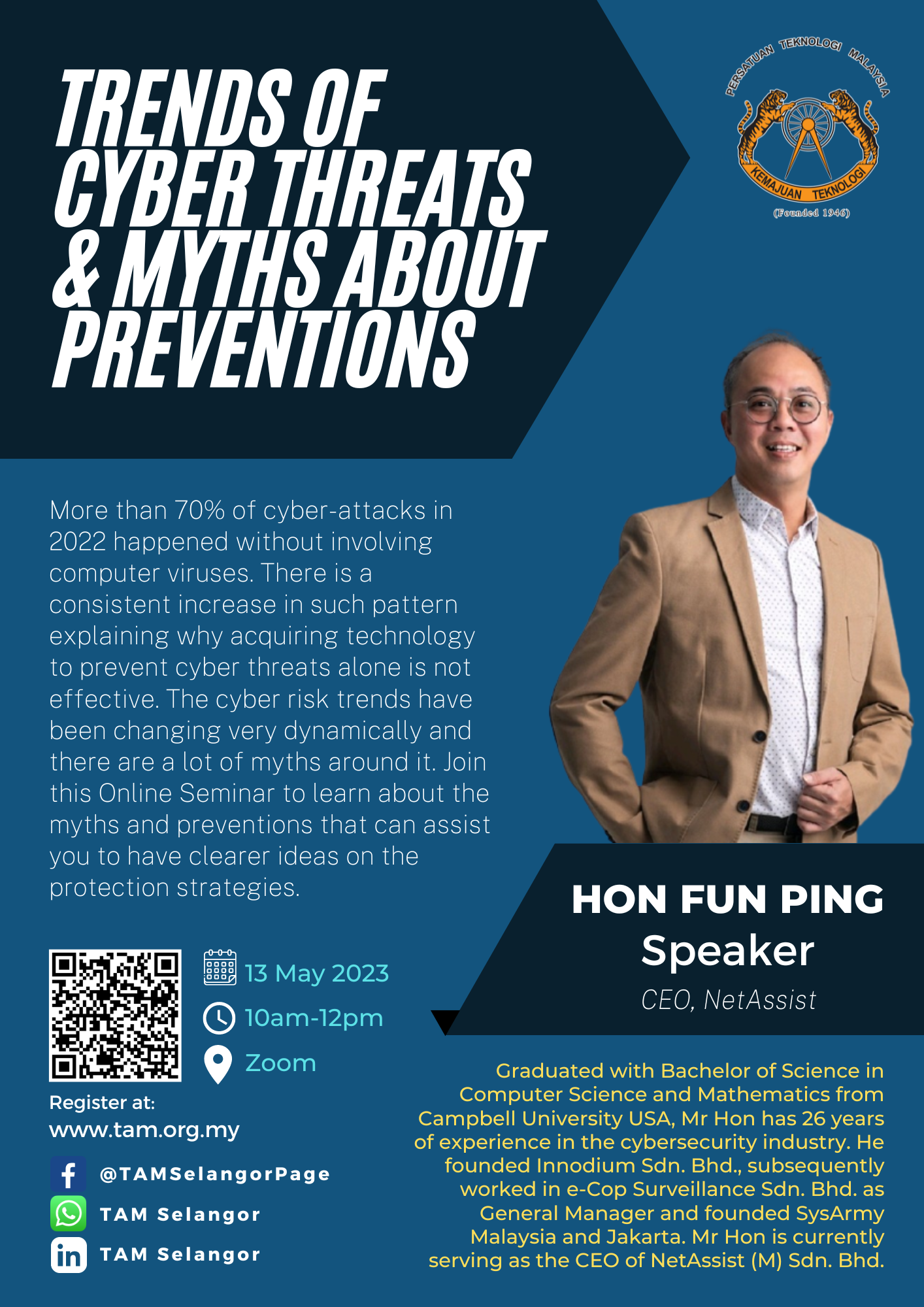 Webinar Trends Of Cyber Threats And Myths About Preventions